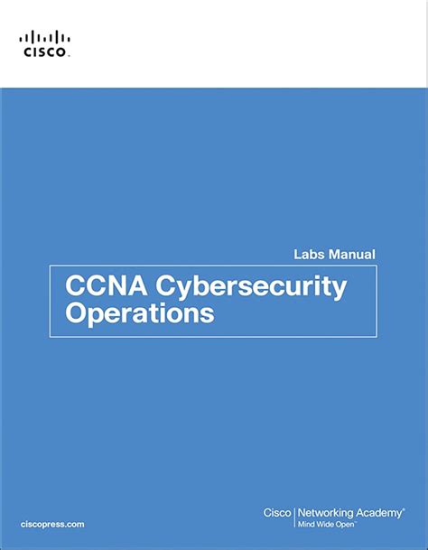Ccna Cybersecurity Operations Lab Manual Lab Companion 9781587134388 Computer Science Books