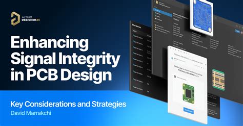 Enhancing Signal Integrity In Pcb Design Key Considerations And Strategies Altium