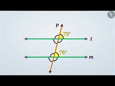 Angles Made By A Transversal On Parallel Lines Part 2 4 English