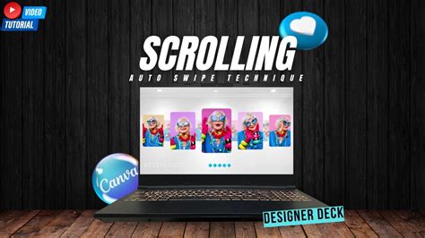 Scrolling Canva Technique Youtube