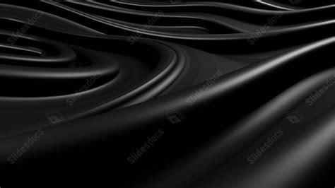 Obsidian Canvas Surrealistic Pattern Three Dimensional Visualization Powerpoint Background For