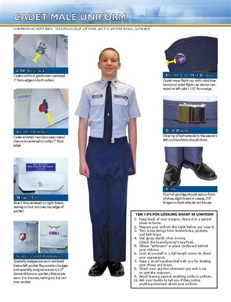 Cadet Male Uniform Civil Air Patrol Usaf Uniforms Army And Navy