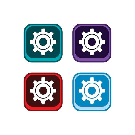 Premium Vector Color App Icon Button Game Asset Theme Vector