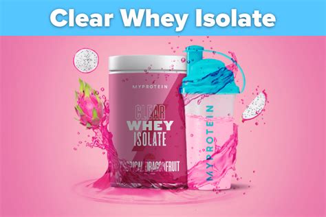 Clear Whey Isolate De Nieuwe Eiwitshake Sensatie Mealprep Nl