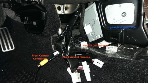 Nissan GT R R35 Technical DIY Blog Upgrading 2009 GT R AV Navigation System Screen To 2014