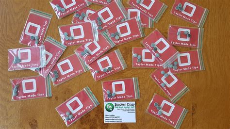 Taylor Made Cue Tips Raw Handmade Snooker Cues Pool Cues Cue Cases Snooker Cue Tips