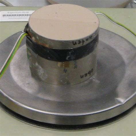 Spergau Kaolin Sample A Inside The Oedometer Ring B Separately Download Scientific Diagram