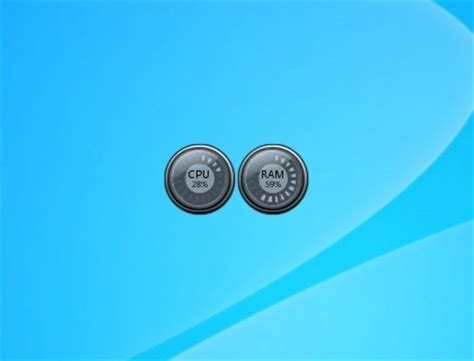 Cpu Ram Windows Desktop Gadget