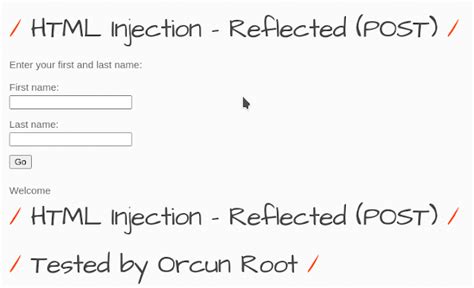 Html Injection — Reflected Post By Illegalworld Medium
