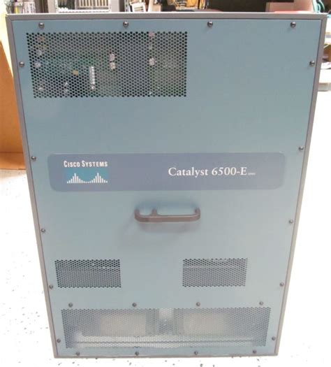 Cisco WS C6509 E Catalyst 6509 E 9 Slot Chassis W Fan