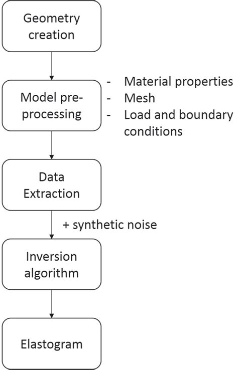 Workflow For Fea Of Mre Following Extraction From The Modelling Download Scientific Diagram