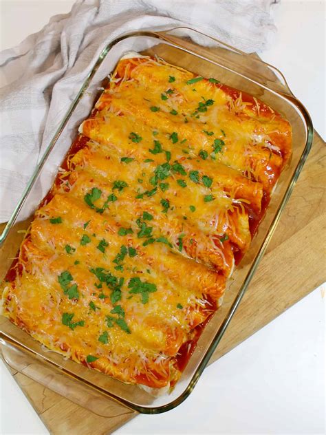 Mexican Food Enchiladas Chicken