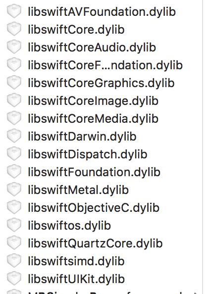 Find Out If An Ios App Is Compiled With Swift Stack Overflow