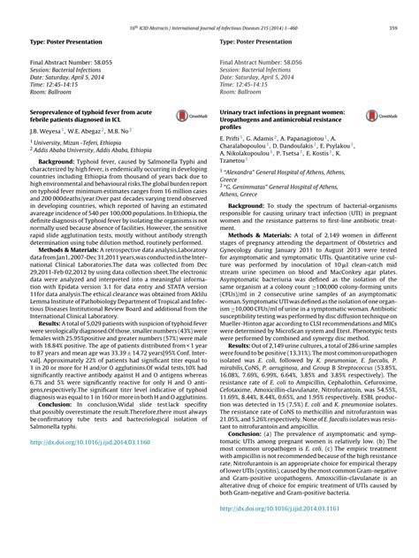 Pdf Urinary Tract Infections In Pregnant Women Uropathogens And Antimicrobial Resistance Profiles