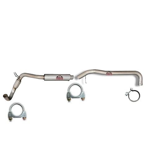 Exhaust Resonator Pipe Resonator Assembly Walker 49236 Fits 98 02 Honda