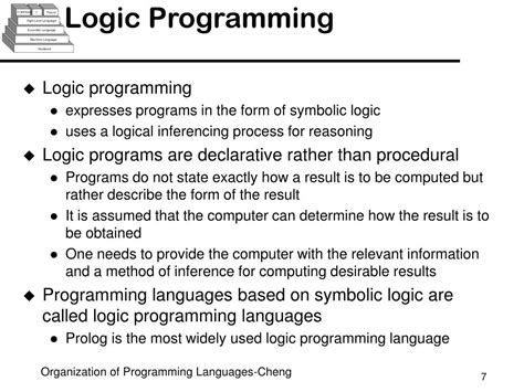 Ppt Cse 452 Programming Languages Powerpoint Presentation Free