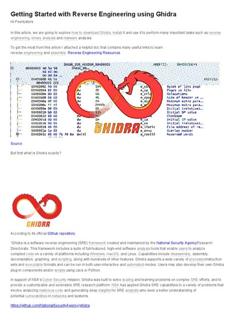 Getting Started With Reverse Engineering Using Ghidra Chiheb Chebbi Pdf Compiler