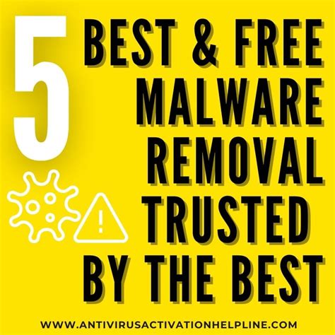 5 Best And Free Malware Removal Trusted By The Best Science