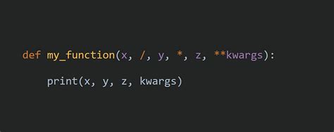 Python Args Kwargs And All Other Ways To Pass Arguments To Your Function