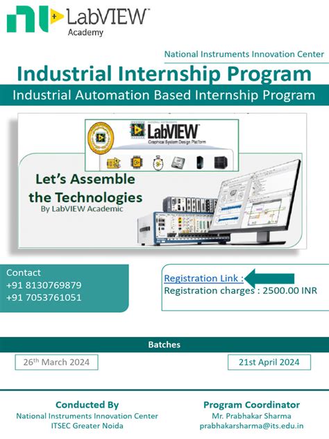 Batch-2-Labview Brochure | PDF | Automation | Computer Programming