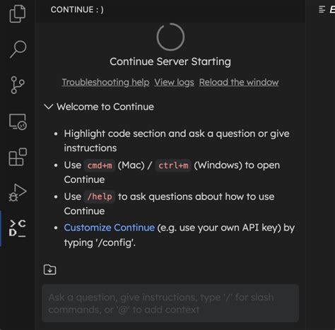 Run Continue In A Devcontainer · Issue 406 · Continuedevcontinue · Github