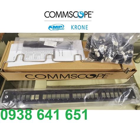 Patch panel cat6 24 port Commscope 1375014 2 CPP UDDM SL 1U 24 có CO CQ Shopee Việt Nam