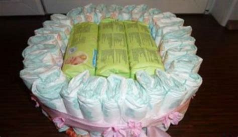 Торта от памперси за момиченце 1001 идеи
