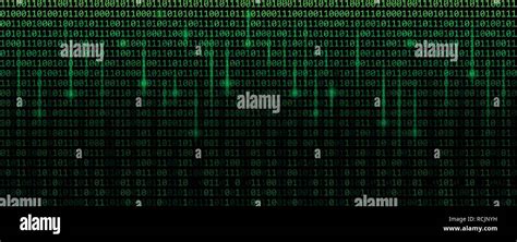 Green Matrix Binary Code Web Background Vector Illustration Eps10 Stock Vector Image And Art Alamy