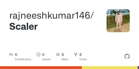 Github Rajneeshkumar146scaler
