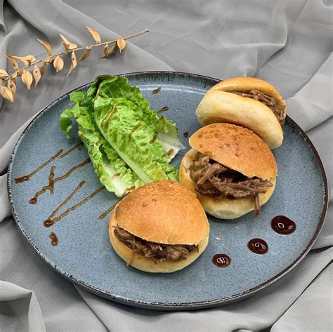 Mini Dana Kaburga Burger Ash Istanbul Catering