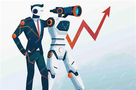 Ai Robot Vector Illustration Simple Premium Ai Generated Vector