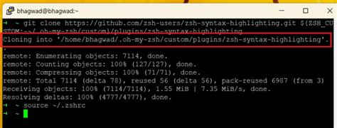 How To Use Zsh Syntax Highlighting