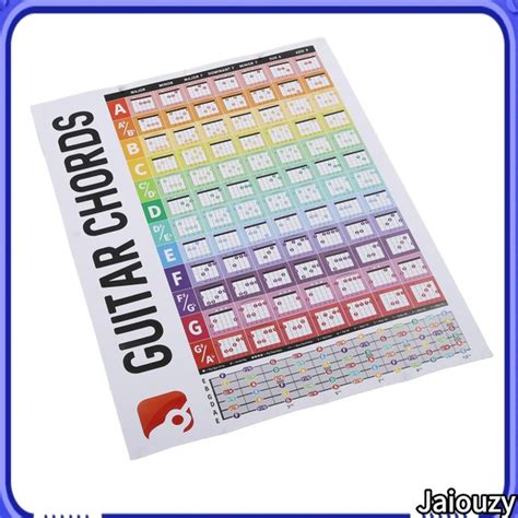 Таблица гитарных аккордов купить на Ozon по низкой цене 1838012041