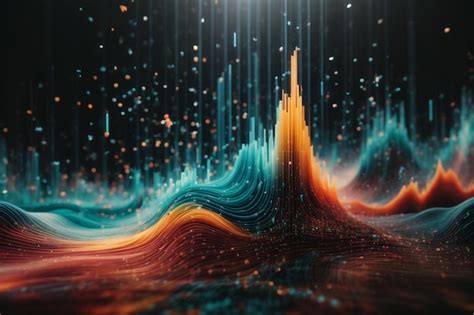 premium photo abstract big data visualization ar c