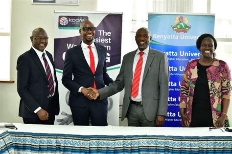 Kenyatta University On Linkedin Kenyatta University Partners With