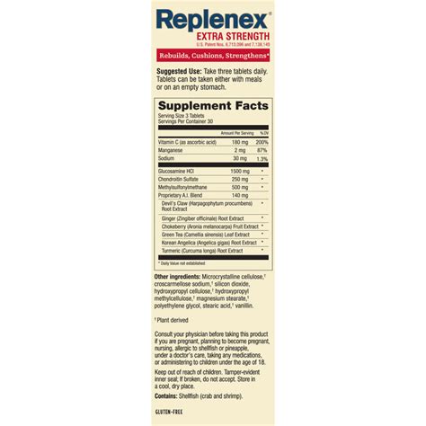 Melaleuca Replenex Extra Strength 90 Tablets