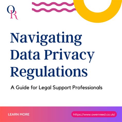 Navigating Data Privacy Regulations A Guide For Legal Support Professionals