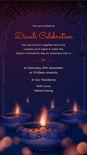 Diwali Invites Quotes