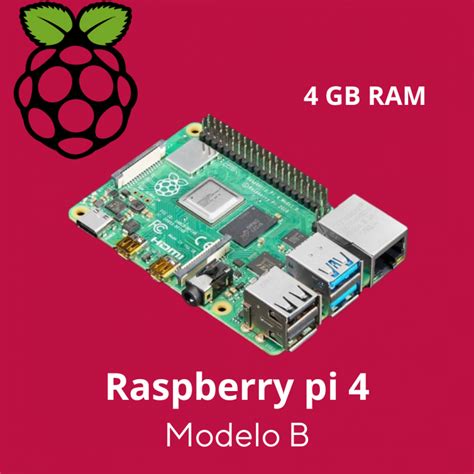 Raspberry Pi 4 Modelo B 4gb Ram Tipo Placa 4gb Ram
