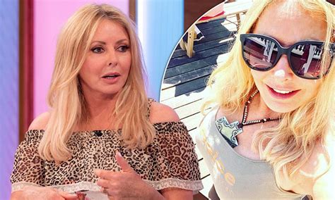 I Feel Free Carol Vorderman Candidly Discusses Dating Multiple Men Daily Mail Online