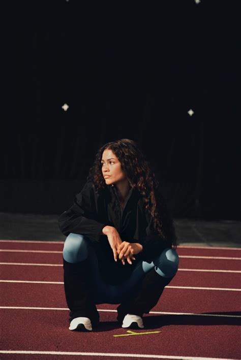 Zendaya Gets Sporty Chic With On Sneakers