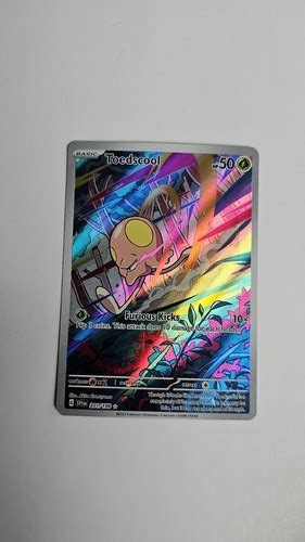 Toedscool 201 198 Scarlet And Violet Illustration Rare Holo Pokemon Card Nm Ebay