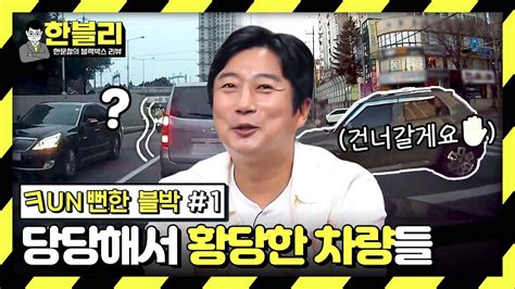스페셜 내 머릿속에 남은 건 물음표 뿐 눈을 의심케하는 당당한 차량 모음🚗 Fun뻔한 블박 1 한블리