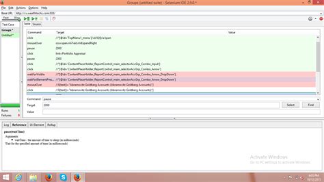 selenium ide with radcombobox in ui for asp ajax combobox telerik