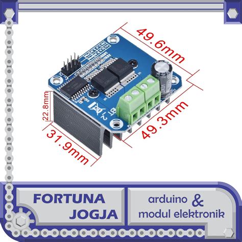 motor driver bts7960 h bridge 43a driver motor lazada indonesia