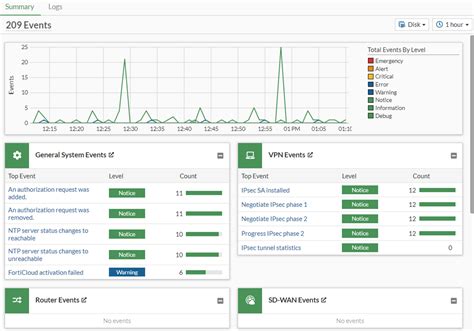 viewing event logs fortigate fortios 7 4 3 fortinet document library