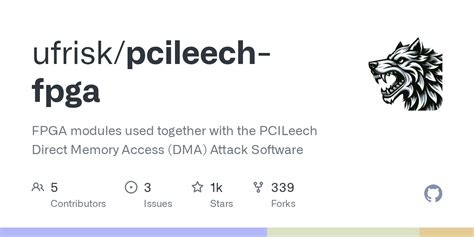 Github Ufrisk Pcileech Fpga Fpga Modules Used Together With The Pcileech Direct Memory Access