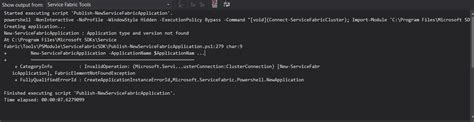 Cannot Deploy Fabric Application · Issue 6 · Azure Samplesservice