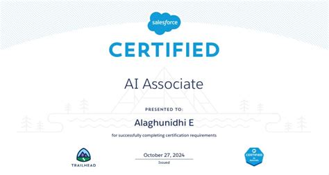 Alaghu Nidhi On Linkedin Salesforce Salesforceai Agentforce Trailblazer Aiassociate