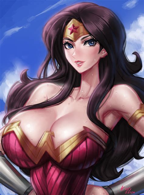 Wonder Woman Dc Comics Drawn By Kyopink Danbooru